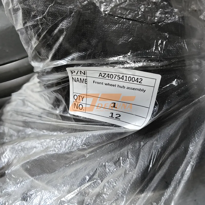 Sinotruk Sitrak Truck Parts- AZ4075410042 Front Wheel Hub Assembly- 100 ...