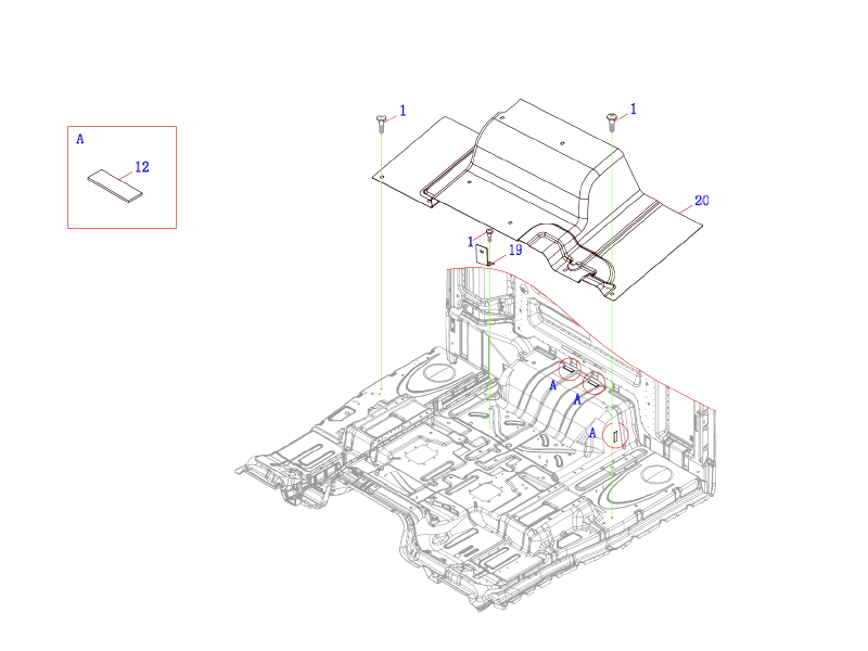 Faw Put A Locker、Tool Box And Lower Sleeper Baffle Logic Assembly